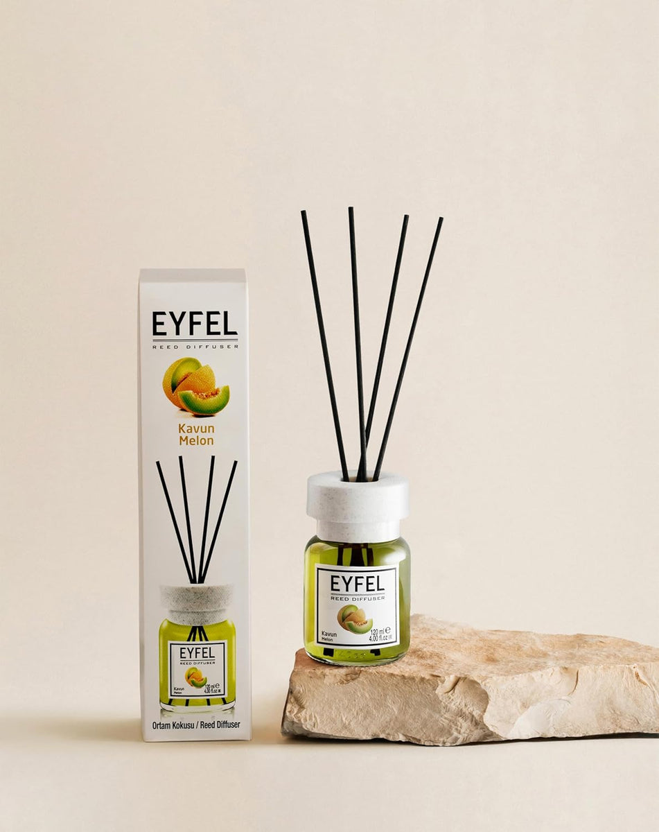 Eyfel Reed Diffuser - Melon 120ML, Assorted – Al Kabayel Discount Centre