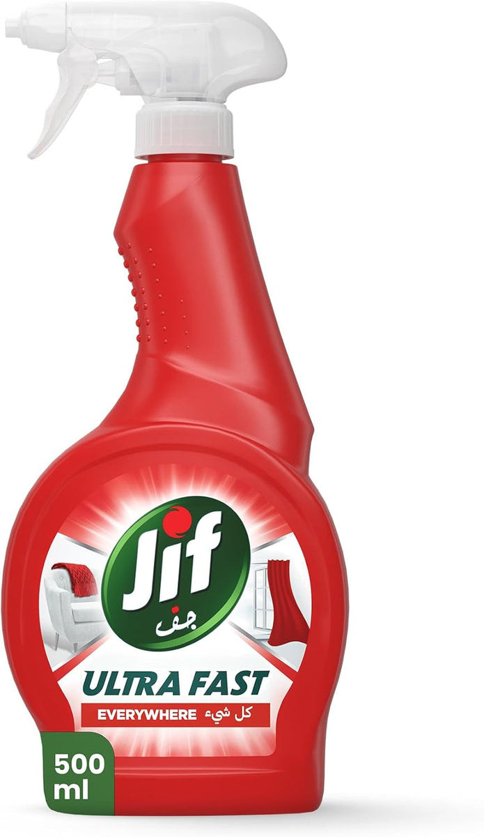 JIF Ultra Fast Cleaner Spray, Everywhere, 100% stain removal on fabric ...