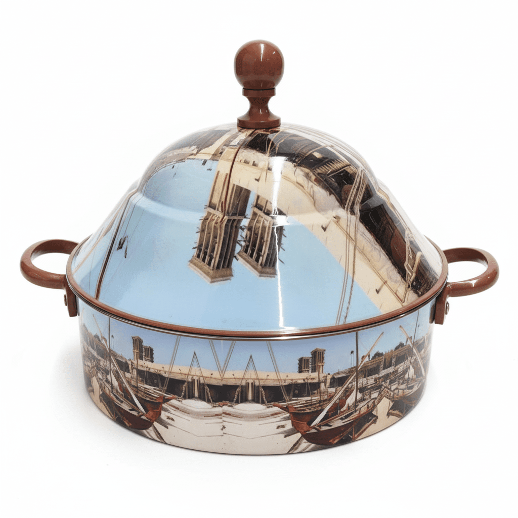 MayFlower Stainless Steel Thermal Hot Pot 8L – Brown Old Dubai Heritag ...