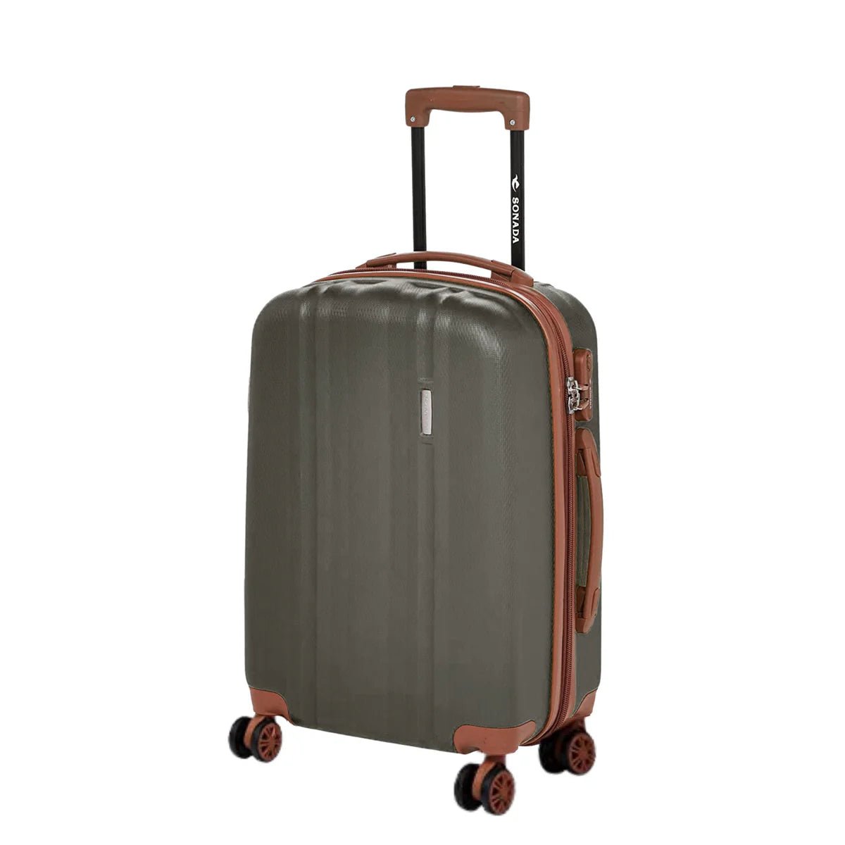 SONADA ABS Hard Shell Trolley Bag 21" Grey | Compact & Cabin-Friendly ...